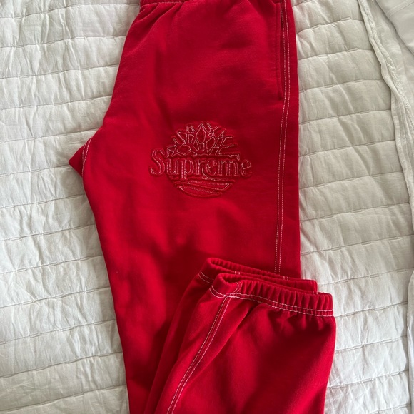 Supreme | Pants | Supreme Timberland Medium Size Sweatpants Brand New ...